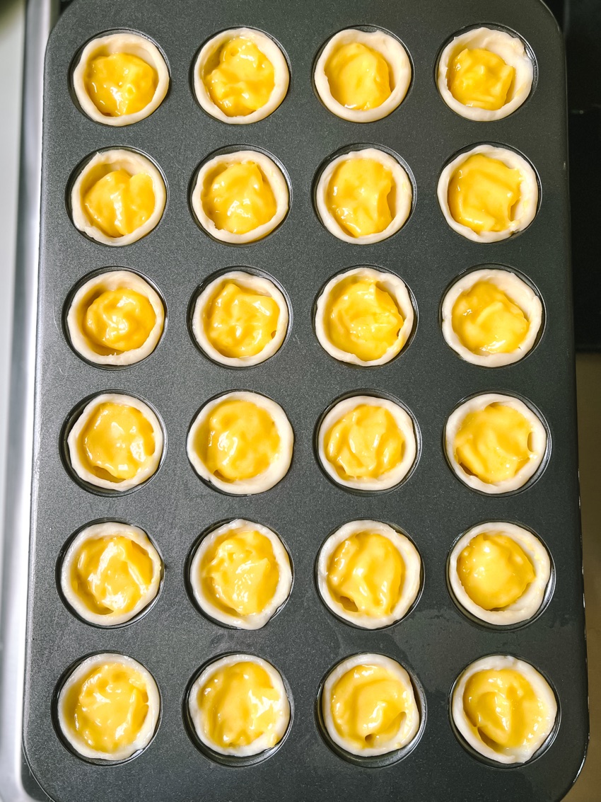 Lemon Tassies with Toasted Almond Meringue - Norr Table